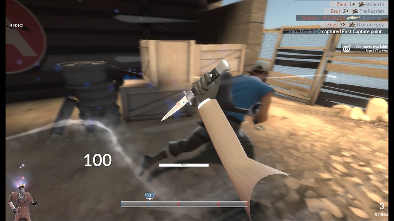 TF2-- SPY TRICKSTAB COMPILATION - YouTube