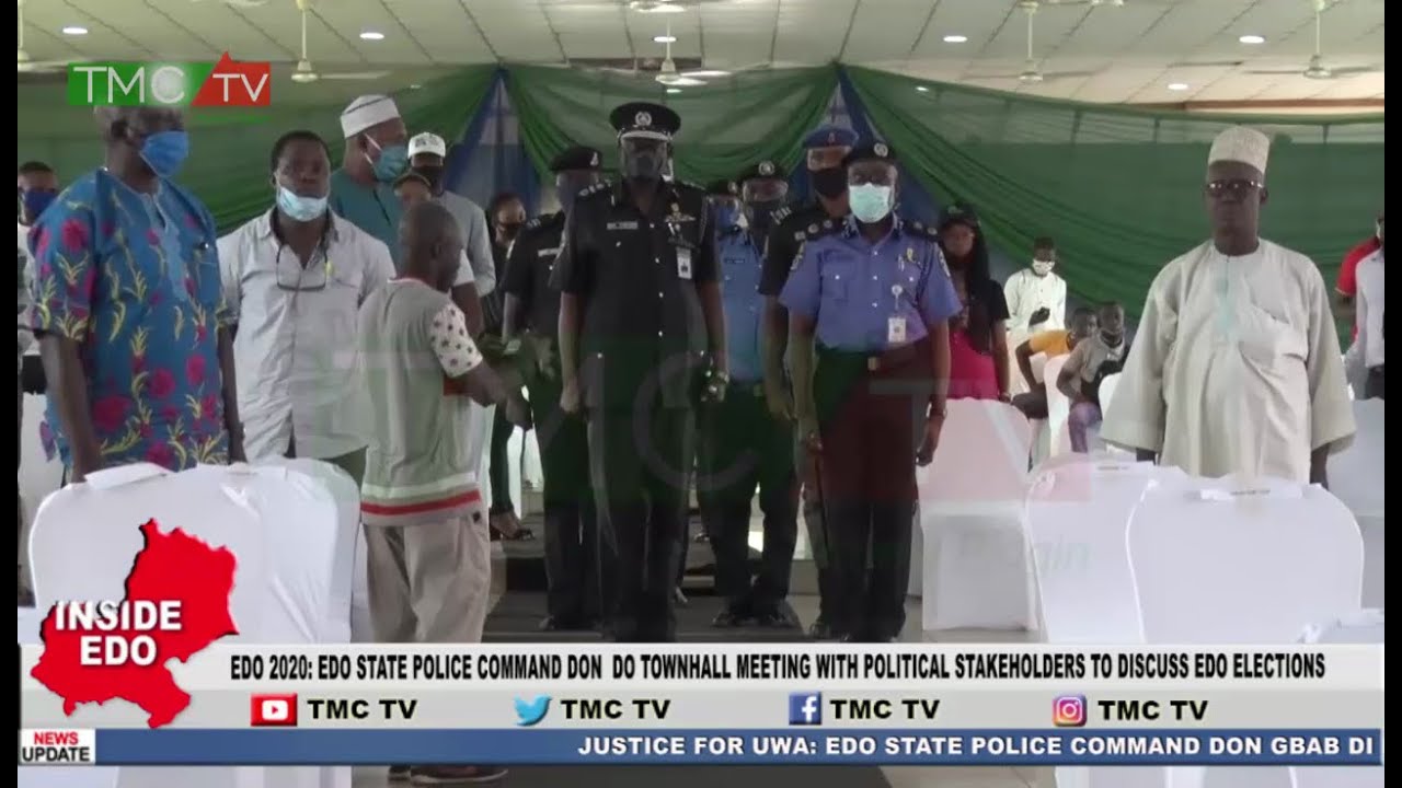 EDO 2020: Edo State Police Command Don Do Townhall Meeting With ...