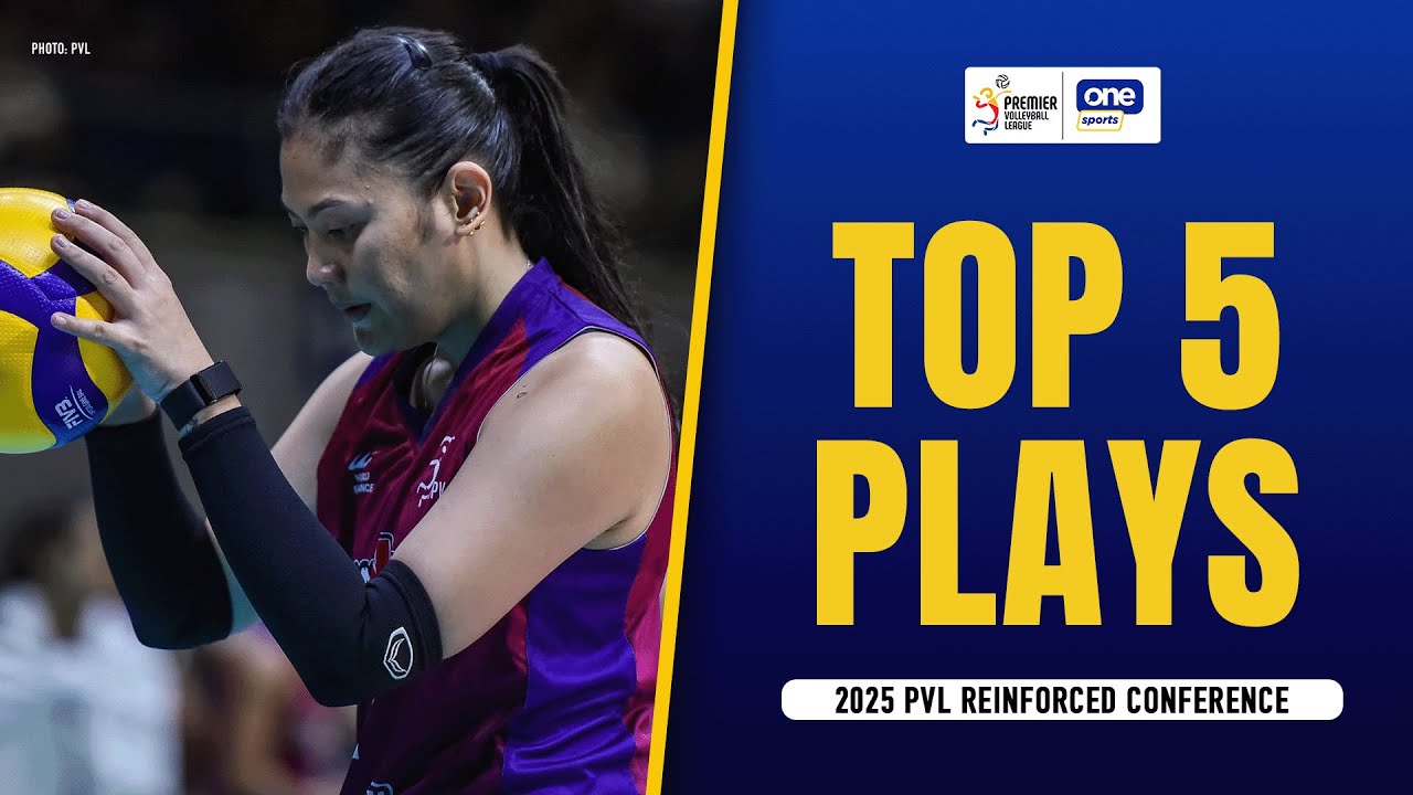 TOP 5 PLAYS | 2025 PVL REINFORCED CONFERENCE | OCTOBER 13, 2025 - YouTube
