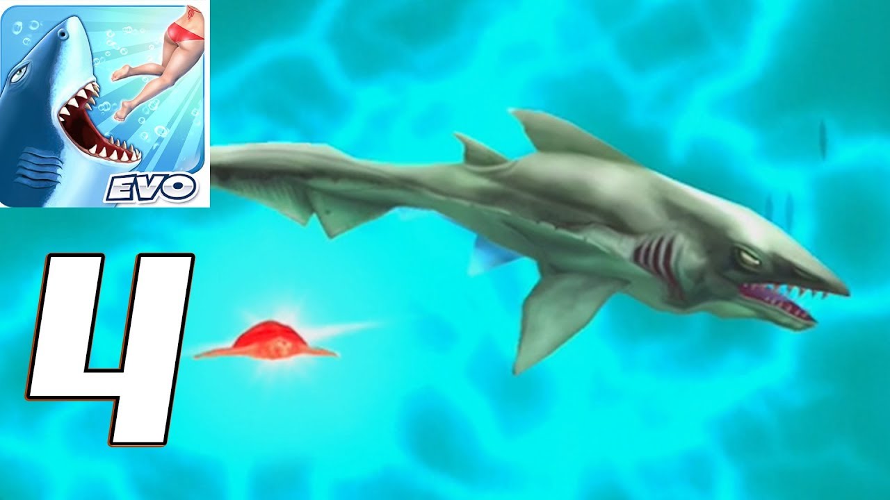 Hungry Shark Evolution - Gameplay Walkthrough part 4 - ELECTRO SHARK ...