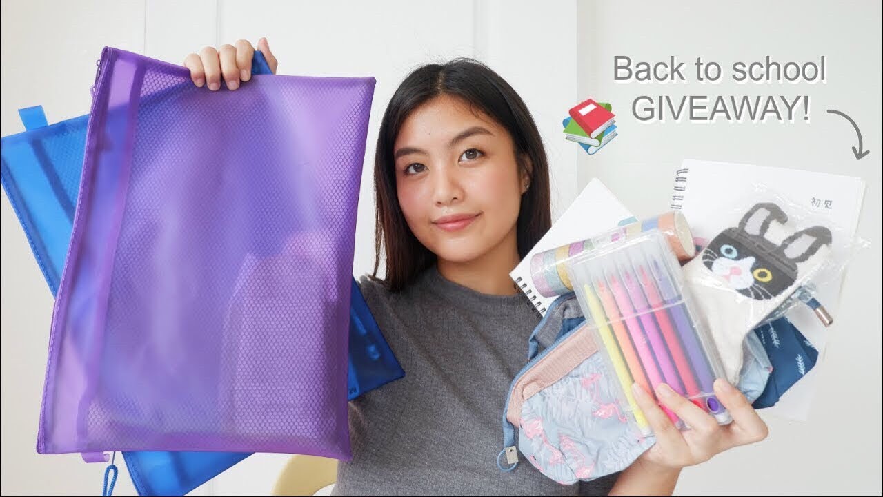 Closed Back To School Supplies GIVEAWAY Philippines YouTube closed-back-to-school-supplies-giveaway-philippines-youtube