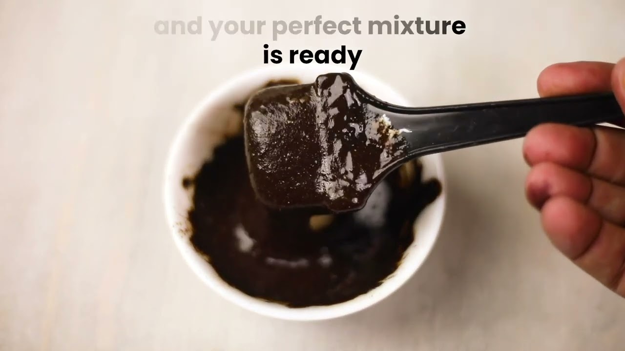 How to do a perfect mix of Sacred Herbs Hair Color - YouTube