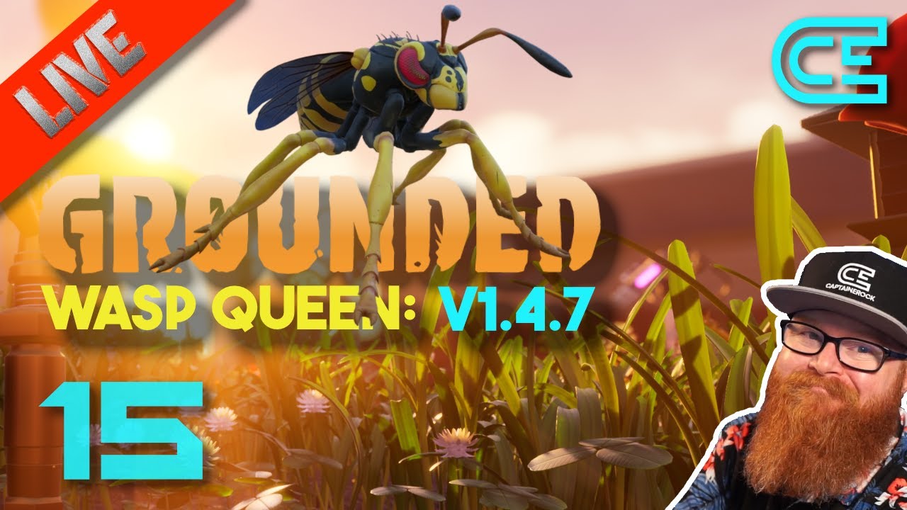 GROUNDED v1.4.7 Full Playthrough 🔸WASP QUEEN🔸Ep. 15 - YouTube