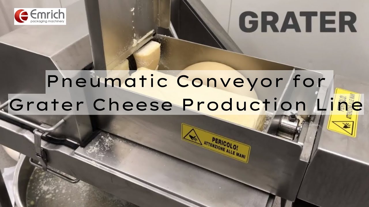 Emrich Packaging Machinery - Delfin Pneumatic Conveyor for Grated ...