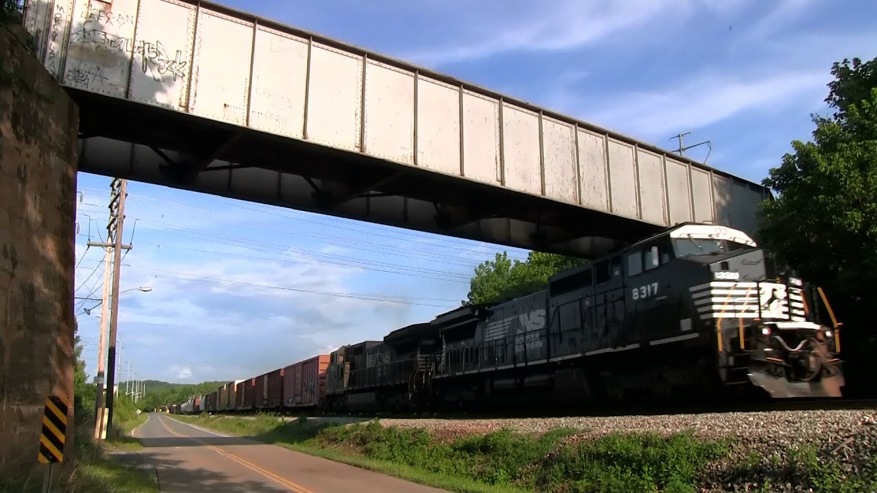 NS 8317 at Johnson City (20JUL2014) - YouTube