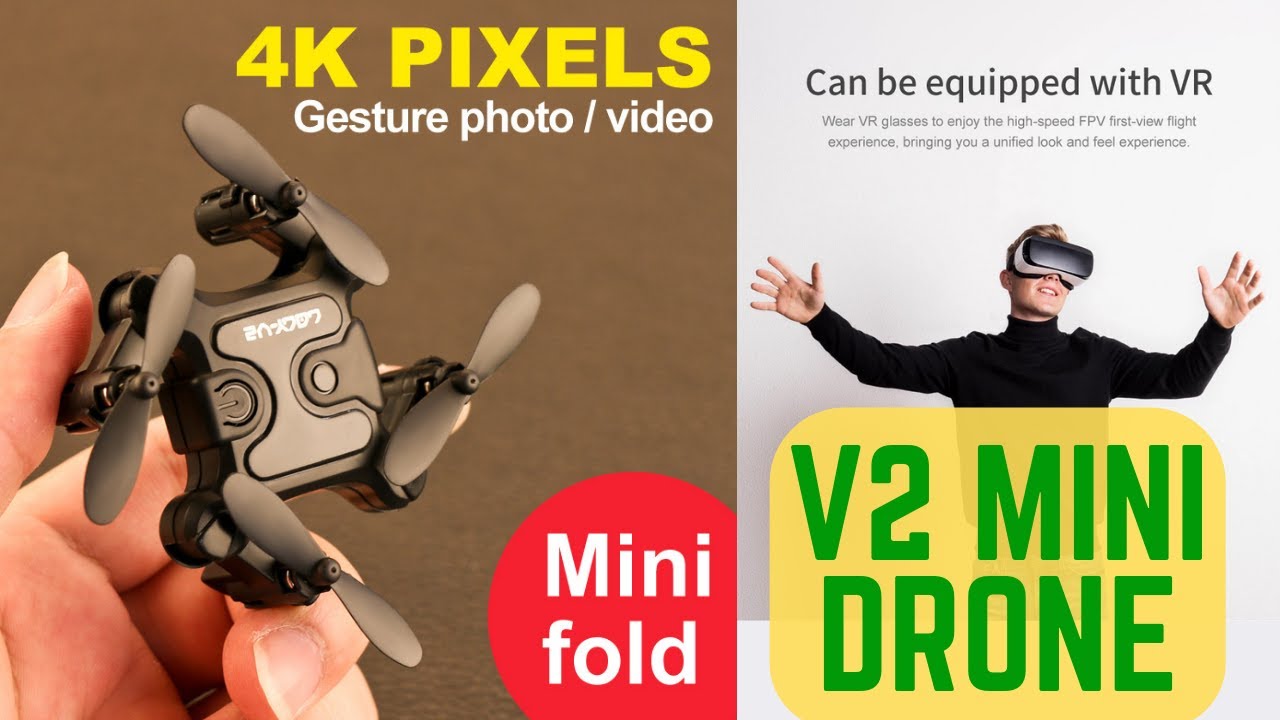 V2 Mini Drone - YouTube