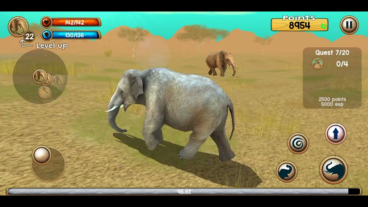 Wild Elephant Sim Part 5 - YouTube