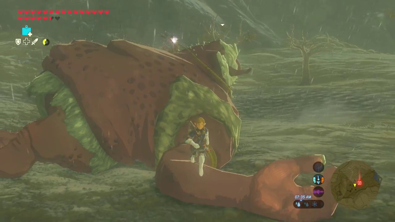 Zelda: Breath of the Wild - Red Hinox Battle - YouTube