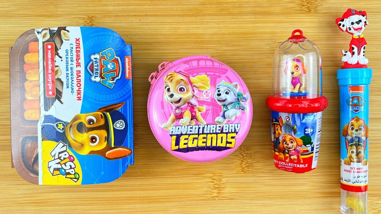 Paw Patrol Treats Opening | Funny Candy ASMR I Sweets & Toys Unboxing ...