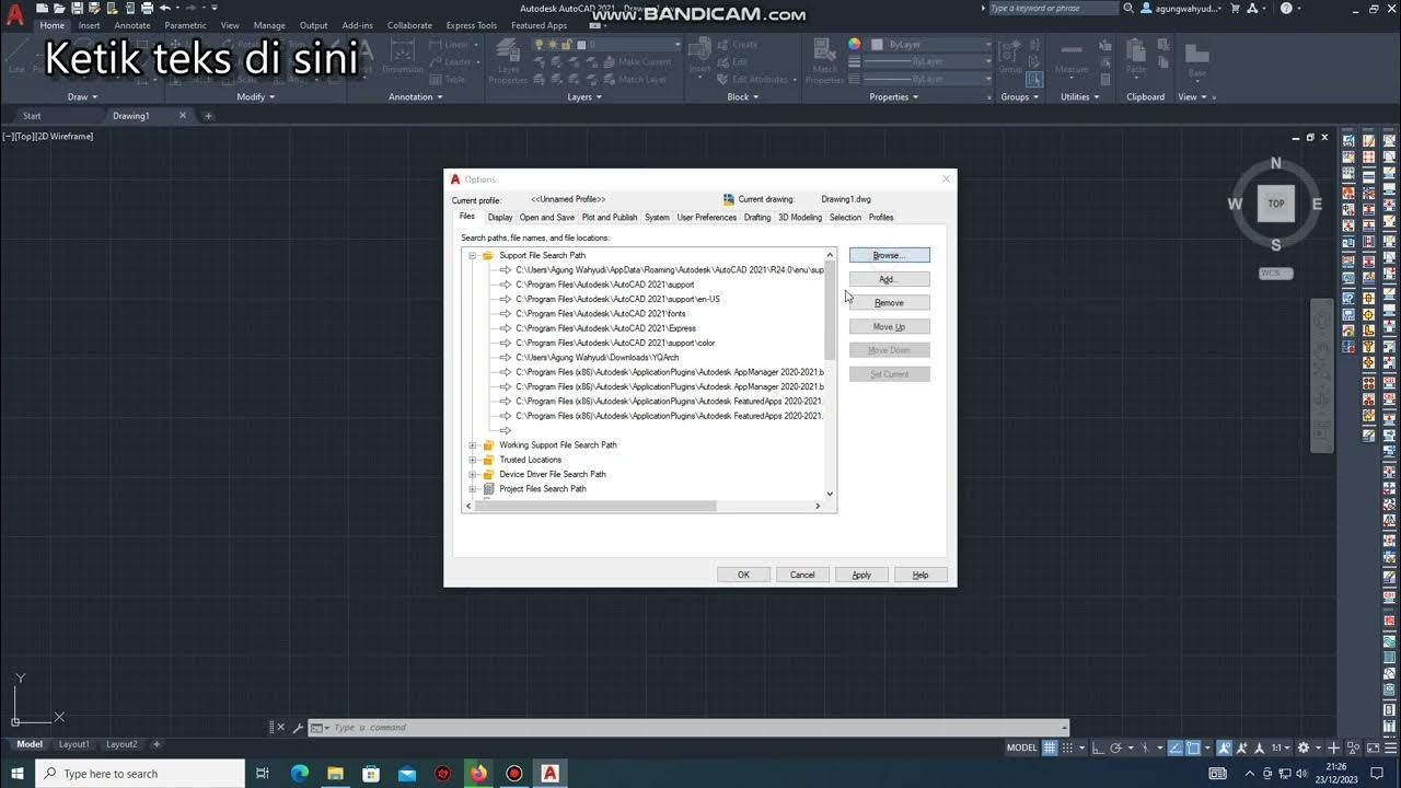 cara install YQarch ke dalam Autocad 2021 !!! #tutorial #installYQarch - YouTube