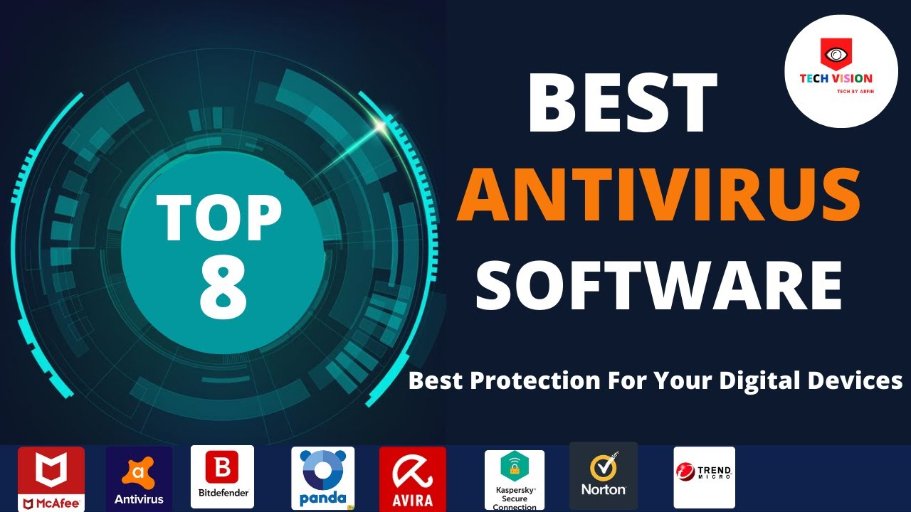 Top 8 Best Free Antivirus Software 2021 Tech Vision - YouTube