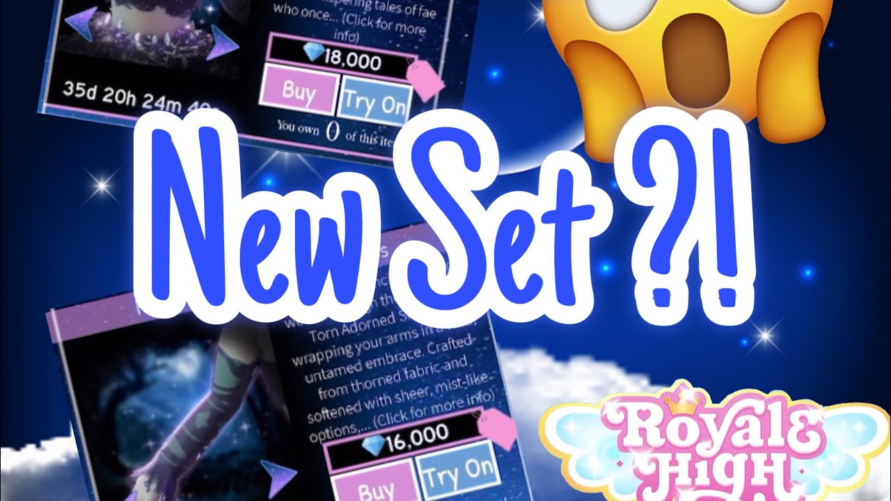 NEW SET in Royal High ! #royalhigh - YouTube