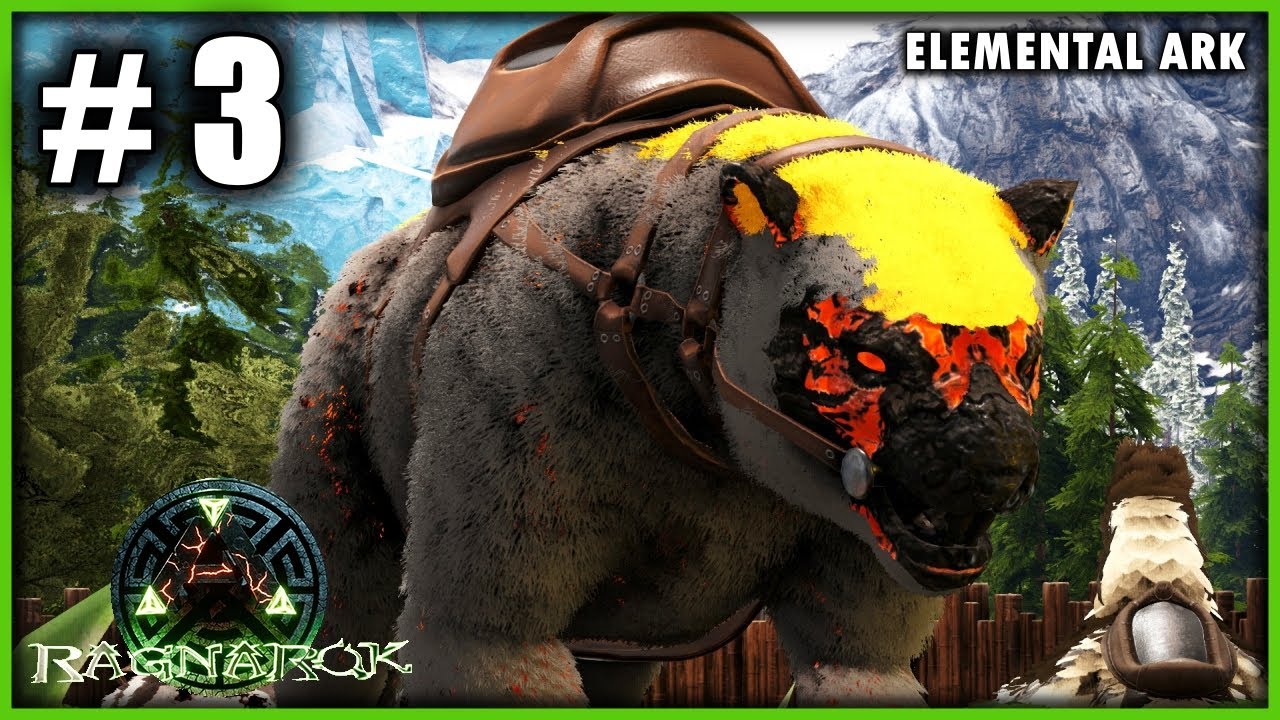 TAMING FIRE THYLACOLEO | ELEMENTAL ARK [EP : 3] - YouTube