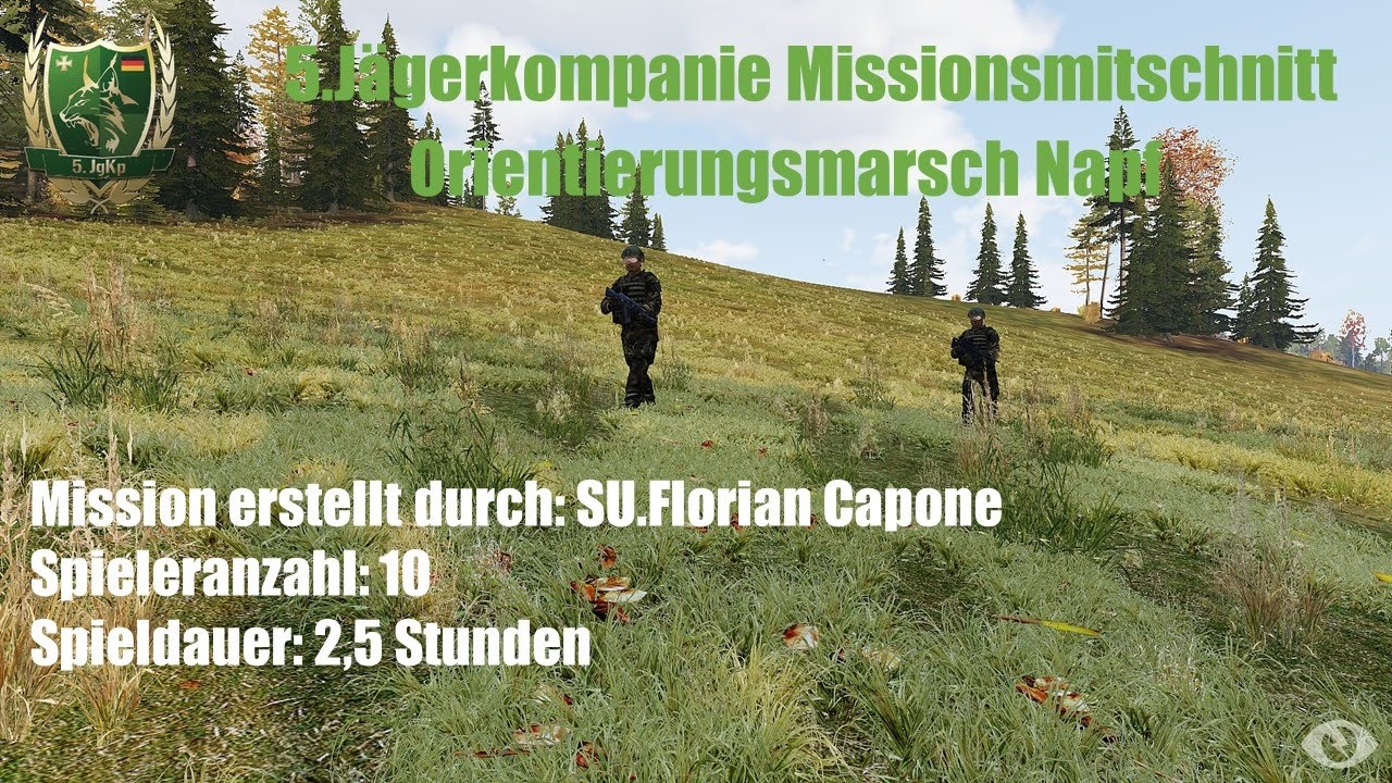 ArmA 3 | Mitschnitt | Orientierungsmarsch | Napf - YouTube