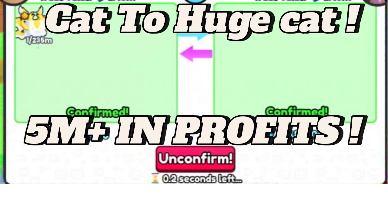 5m+ Profits ?? | Cat To Huge Cat #1 (pet go) - YouTube