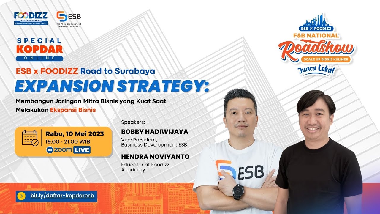 🔴[LIVE] SPECIAL KOPDAR with ESB - Expansion Strategy: Mencari Mitra ...
