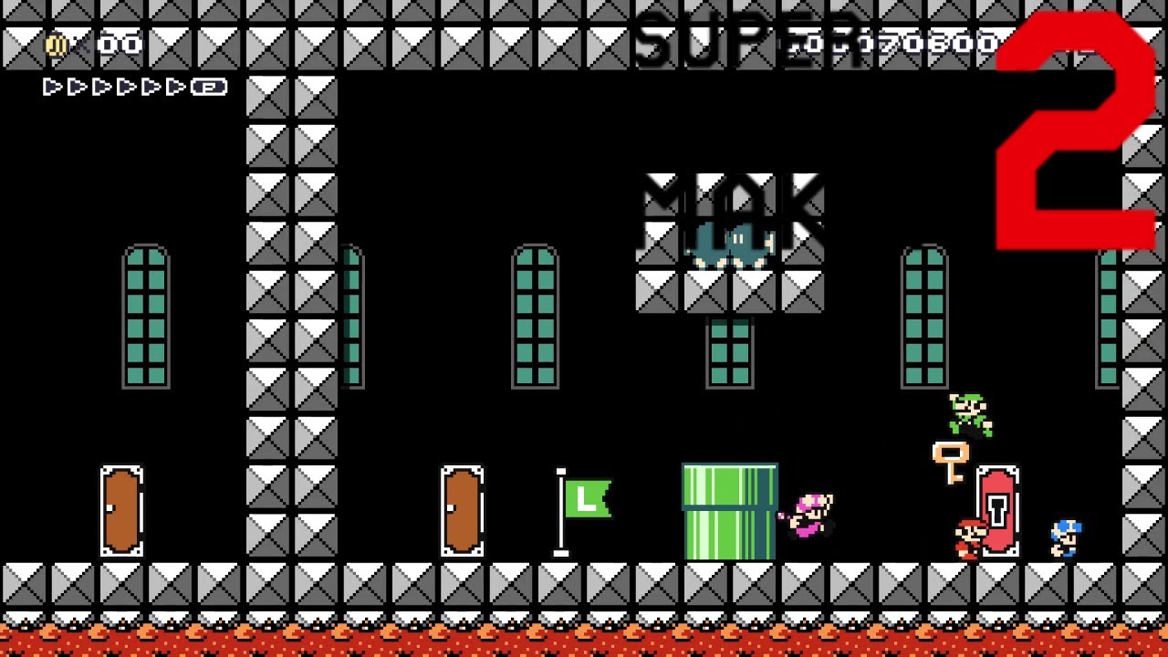 Super Mario Maker 2 Local Multiplayer 4 Players! - YouTube