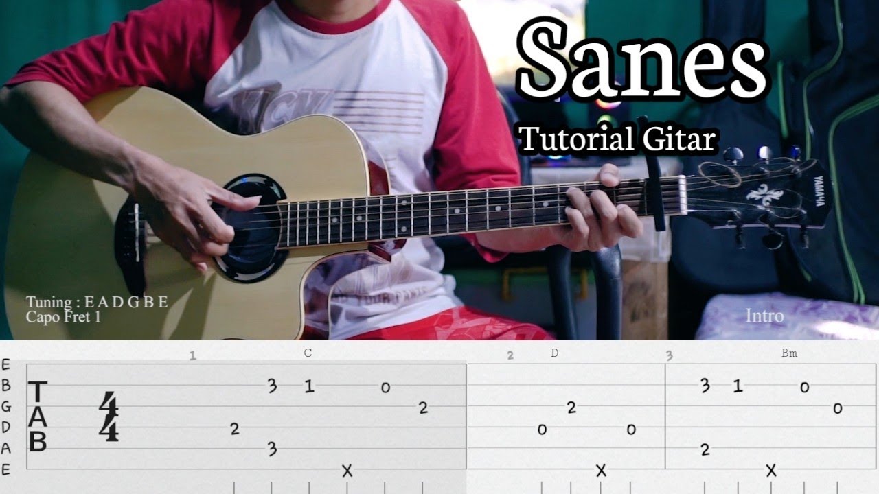 Sanes - Denny Caknan ft Guyon Waton || Tutorial Gitar Fingerstyle ...