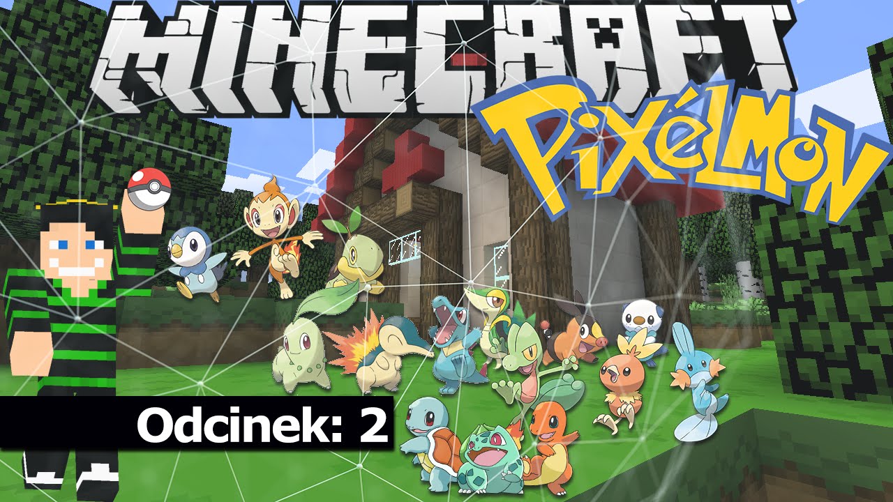 Minecraft: Pixelmon #2 Pokeballe Ewolucja i pierwsze zdobycze! - YouTube