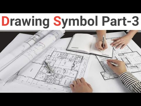 Drawing Symbol & Abbreviation Part 3 | Civil Engineering Drawing Symbol ...