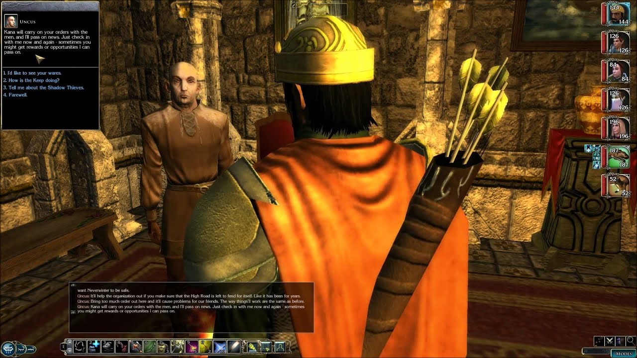 Let's Play Neverwinter Nights 2 OC #83: Crossroad Keep Tour - YouTube