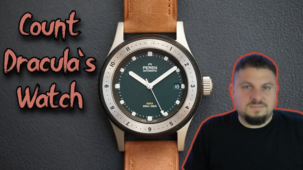 Count Dracula's Watch Peren Nera Rogue X GMT Inspired by Transylvania ...