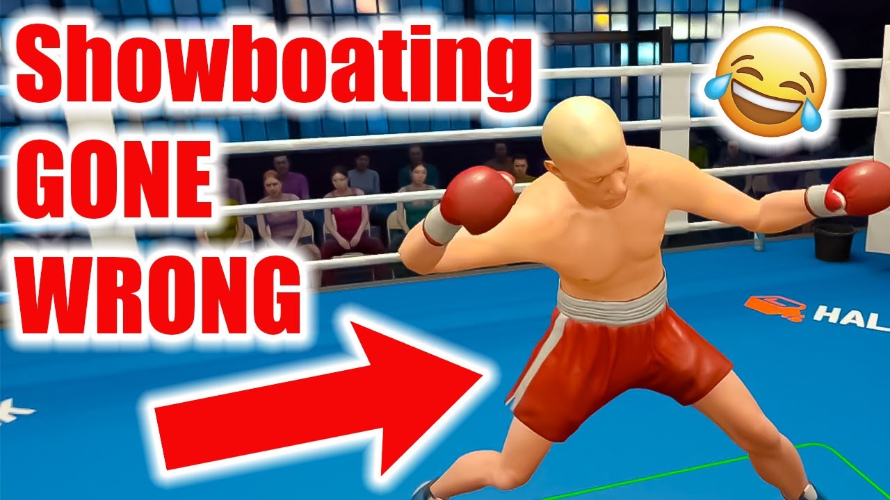 When Showboating goes WRONG in Thrill Of The Fight 2 (VR Boxing Game ...