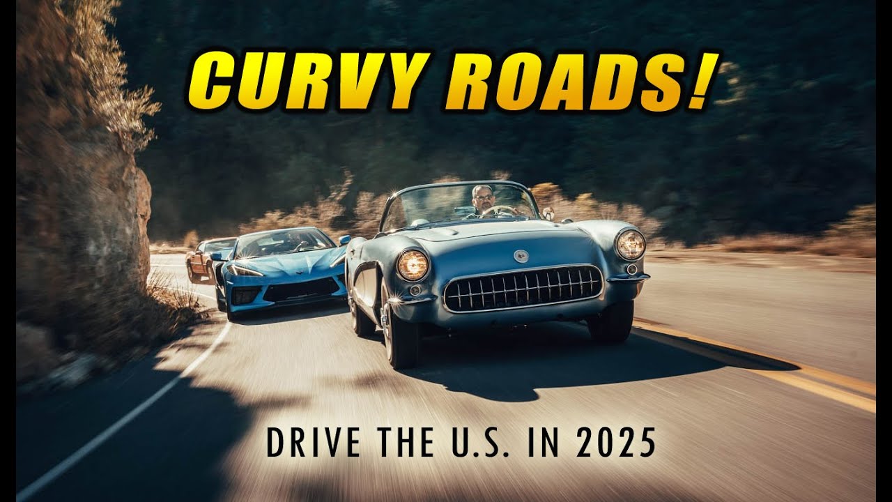 Curvy Roads Near Me: Top 7 Best for Sports Cars! - YouTube