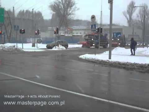Poland - Polish Weather 17 February 2012 - YouTube