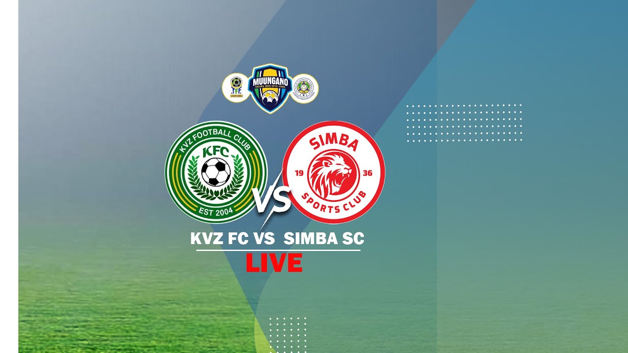 #LIVE KVZ FC 0-2 SIMBA SC,MUUNGANO CUP - YouTube
