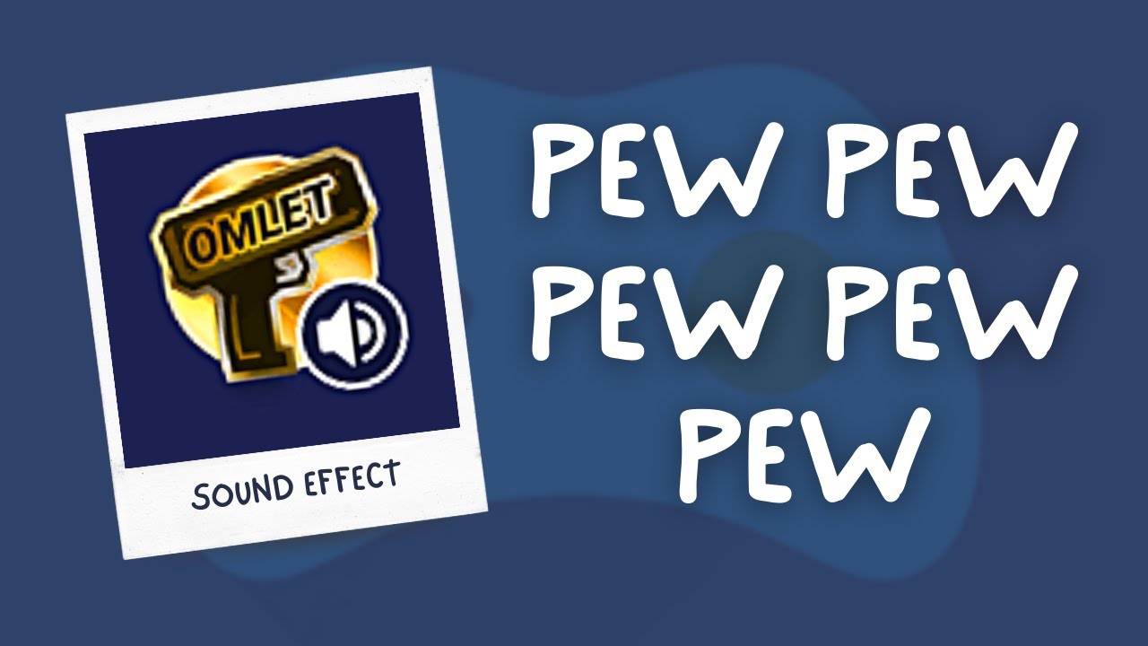 🔊Pew Pew Pew Pew Pew - Omlet Arcade (Sound Effect) - YouTube