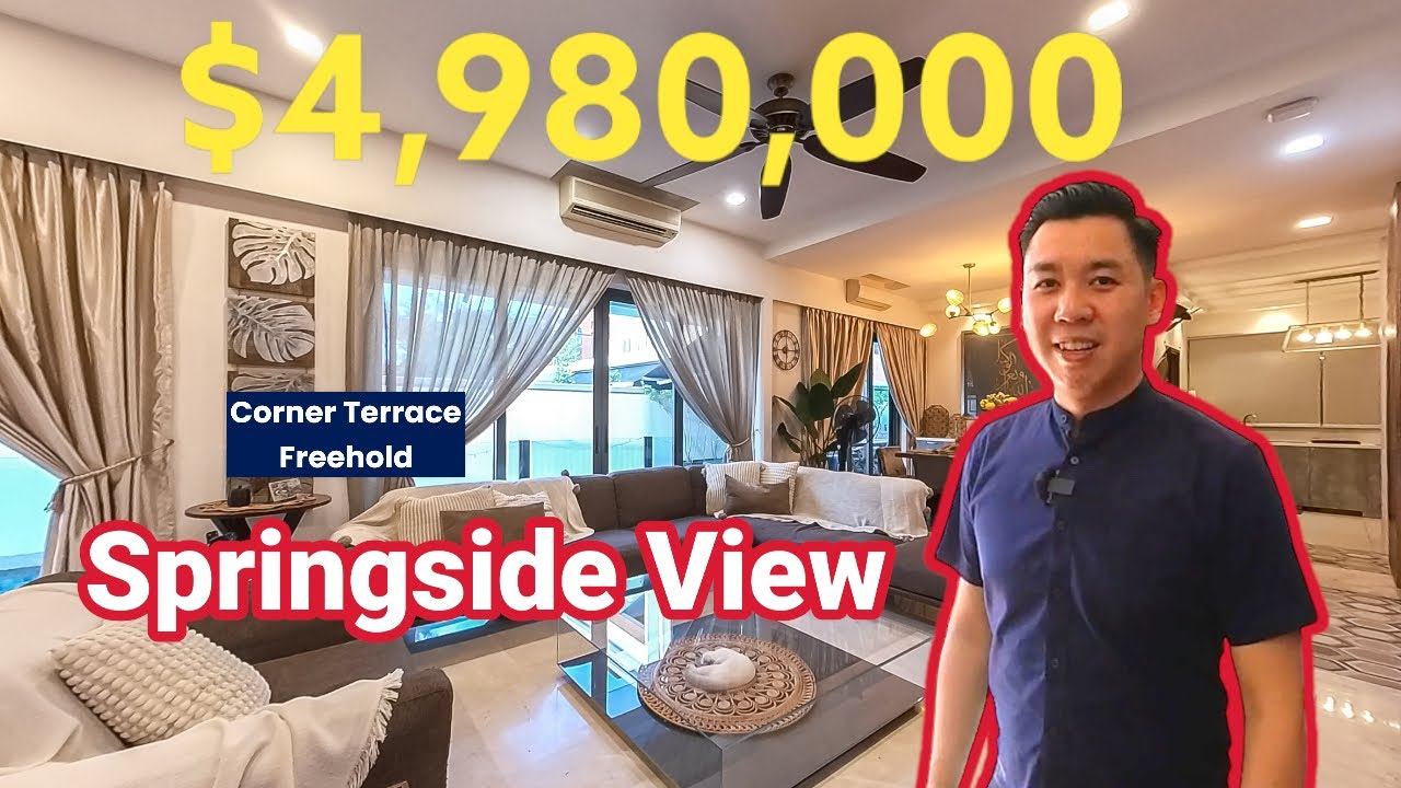 3.5 Storey Freehold Corner Terrace at Brooks Signature at Springside ...