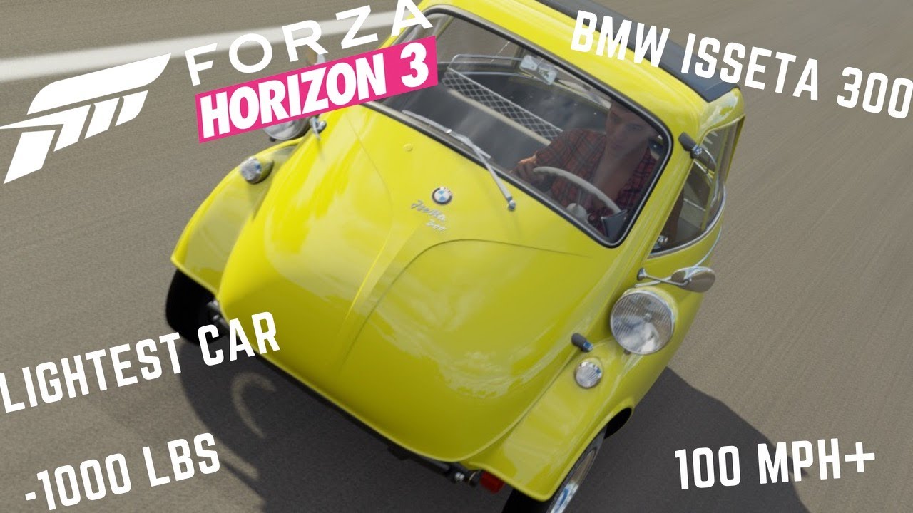 Lightest car in Forza Horizon 3?[Forza Horizon] - YouTube