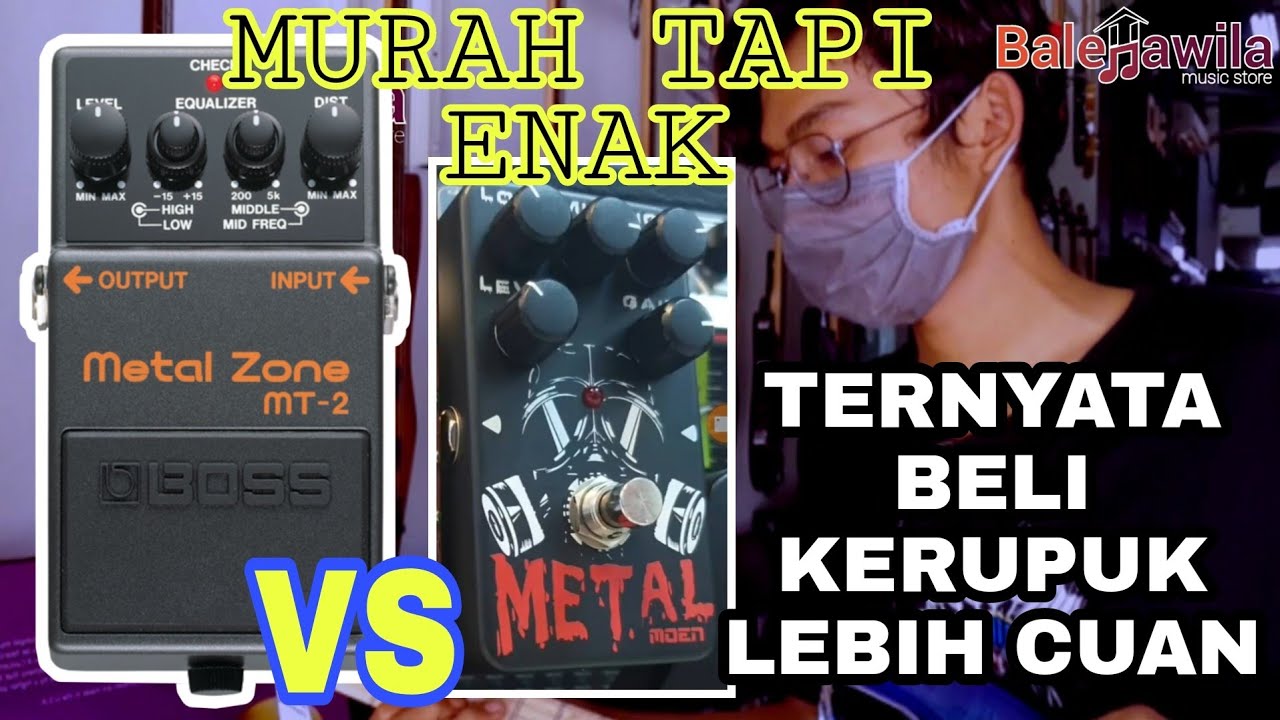 REVIEW Stompbox METAL BOSS MT 2 VS Metal Murah tapi Suara Berkelas 🔥 ...