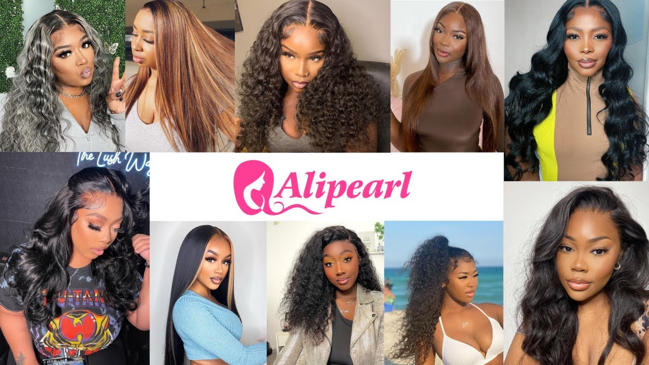 Alipearl Hair Affordable Human Hair Lace Front Wig Pre Plucked ...