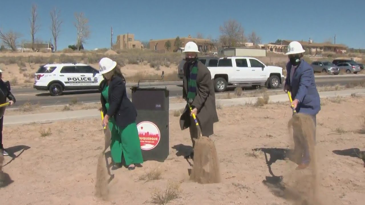 City of Albuquerque breaks ground on Westside Boulevard project - YouTube
