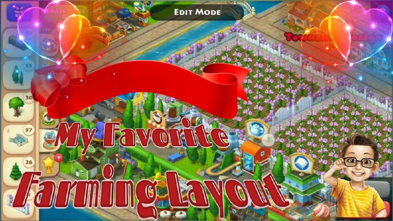 My Favorite Farming Layout - YouTube