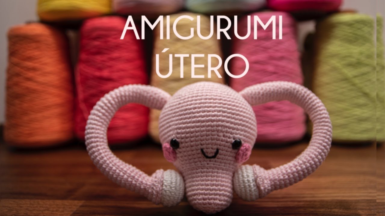 UTERO KAWAII AMIGURUMI - FACIL CROCHET - LAUYARNIVERSE - CUTERUS ...