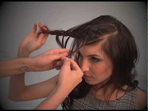 Feather Braid tutorial by Janine from Shear Genius! - YouTube