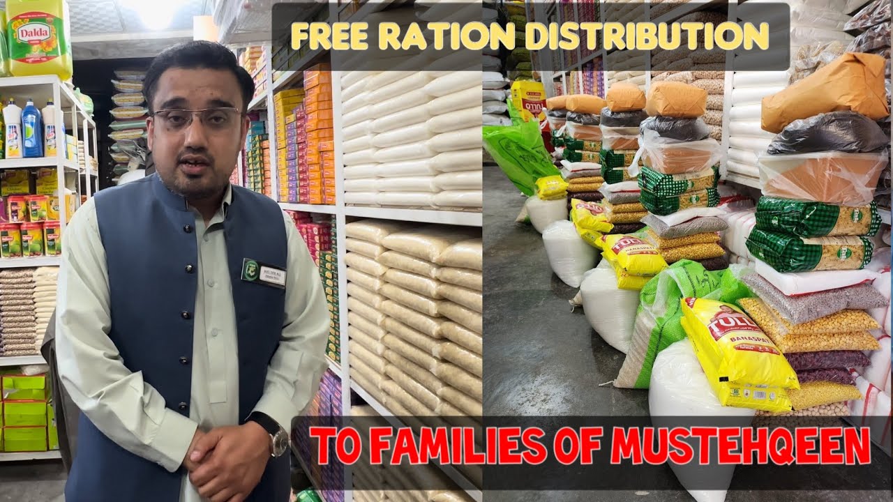 Free Ration Distribution To 5 Mustehqeen Families of Quetta By One of ...