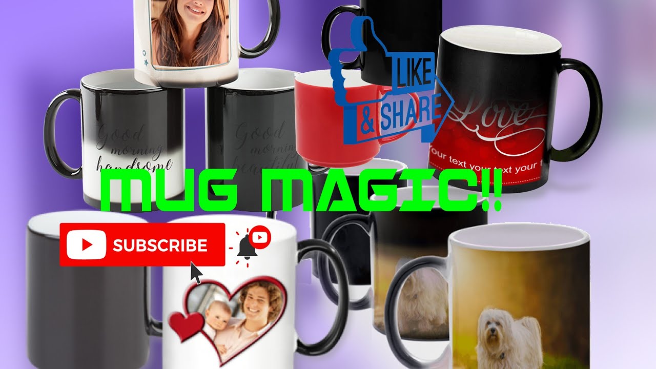 Mug magic - tasse magique - كأس سحري - - YouTube