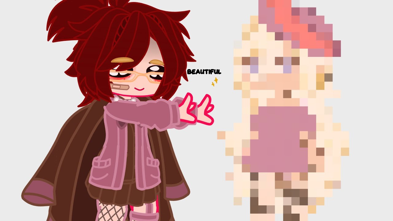 Creating a Gacha OC using the Chibi Gacha Style - YouTube