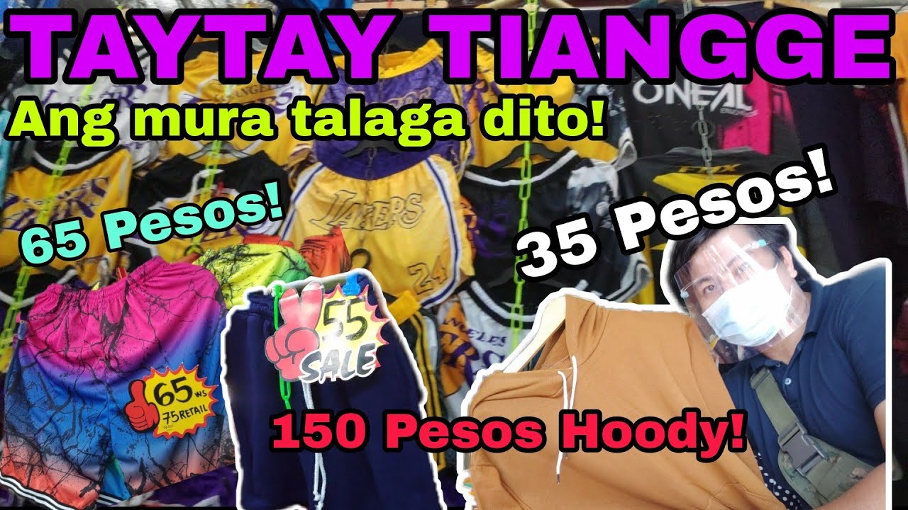 🔴BAGSAKAN NG MGA MURANG DAMIT (Garment Capital of the Philippines ...