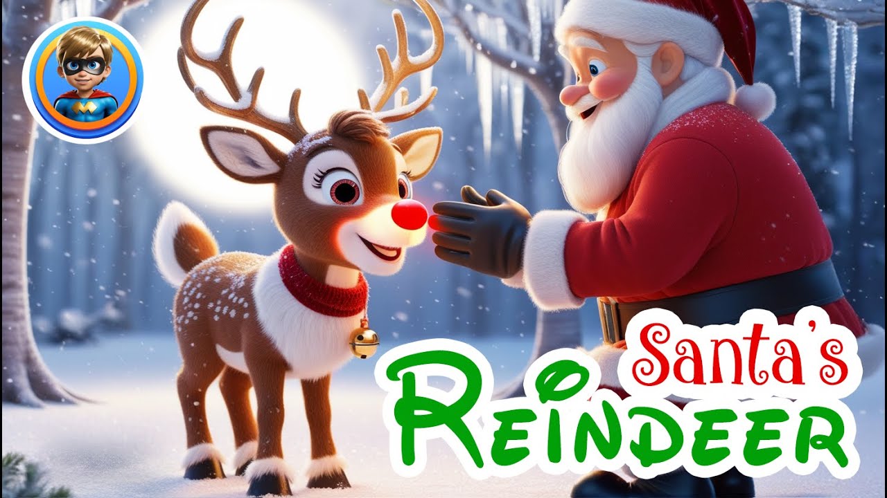 The Magical Tale of Santa’s Reindeer | Animated Christmas Story for ...