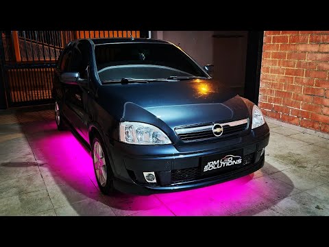 Chevrolet Corsa + Kit Neon Premium TouchScreen Completo