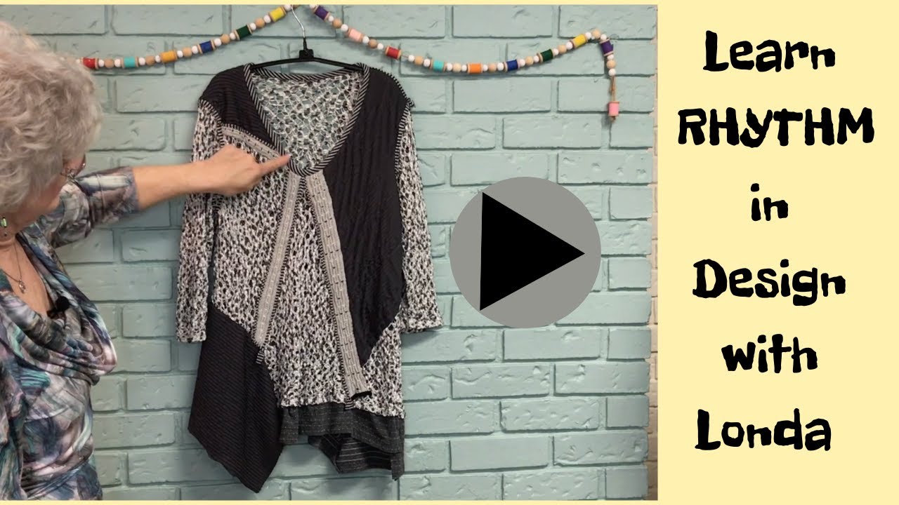 Rhythm - Repetition of an Element in a Garment is SEW Important - YouTube
