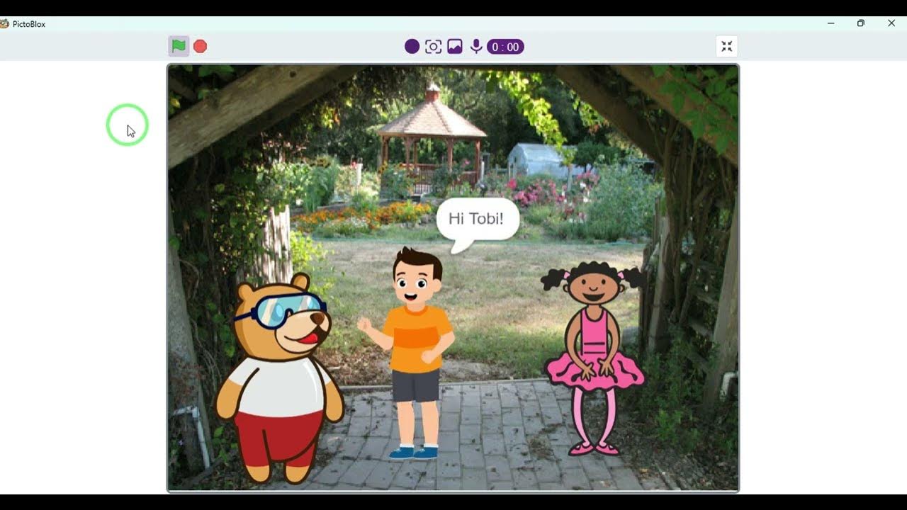 Session 1: Pictoblox - Junior Blocks ~ Introducing Tobi To New Friends ...