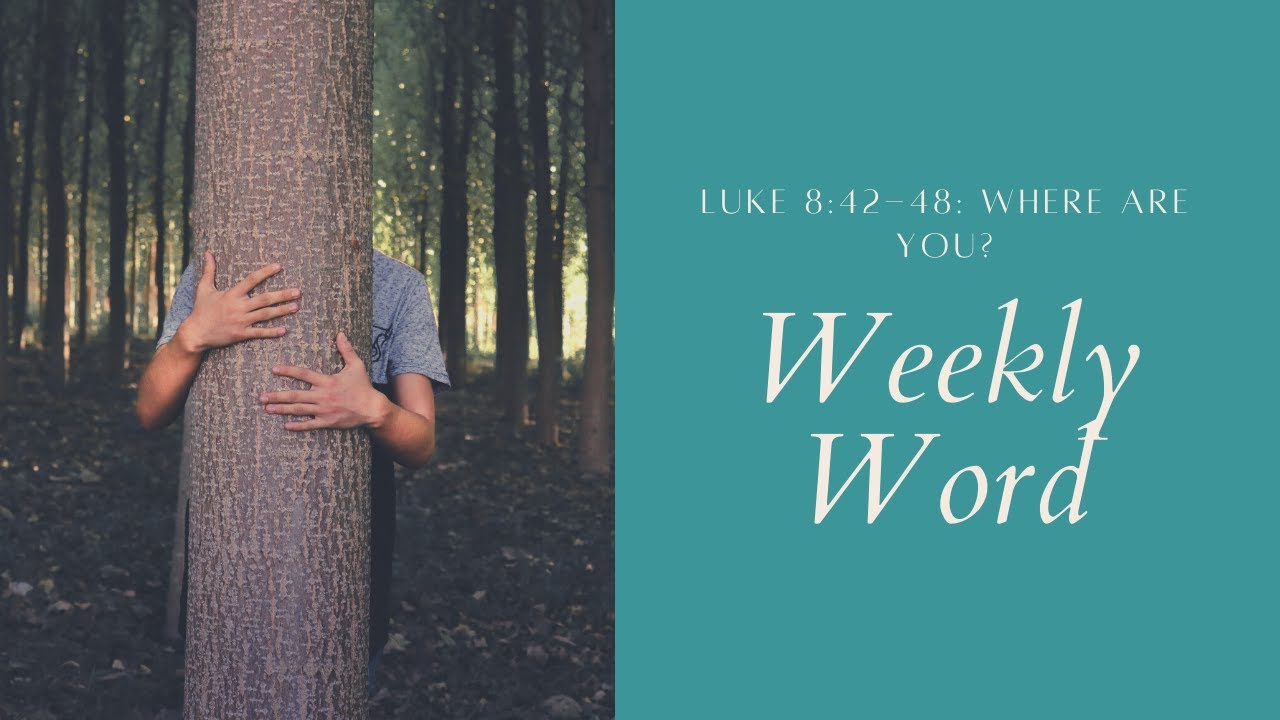 Weekly Word | Luke 8:42-48: "Where are you?" - YouTube