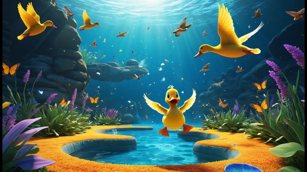 Ducky Flappy Wings Go Flap Flap Flap | Fun Duck Song for Toddlers ...