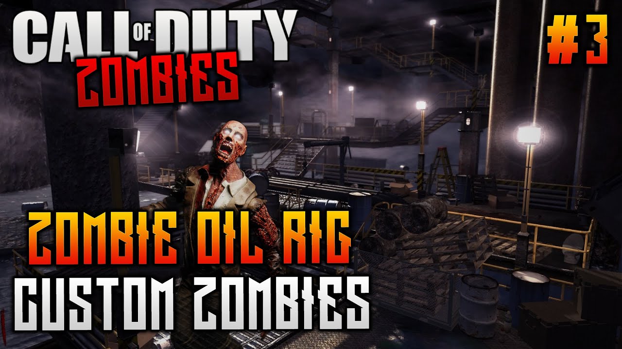Custom Zombies - MW2's "OIL RIG" Pt3 FINAL (COD WAW Custom Zombies ...